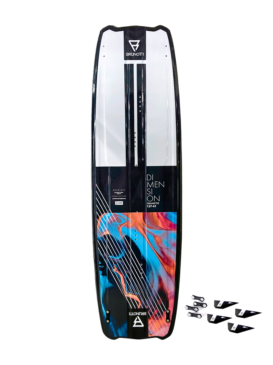 Brunotti Dimension-Galactic+G10Fins Uni Kiteboard – Guincho Wind Factory